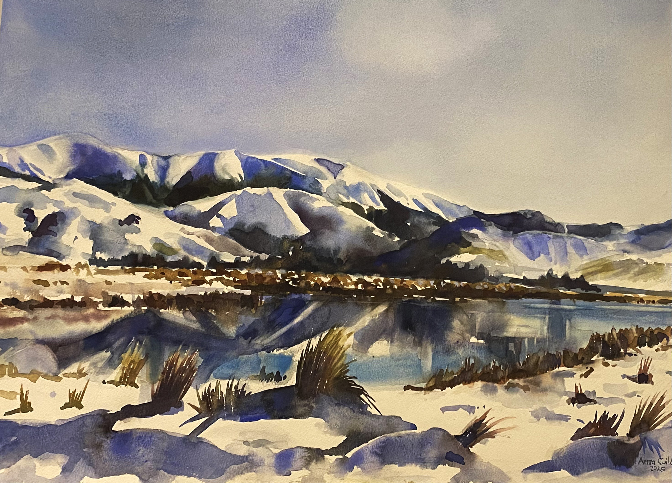 Watercolour New Zealand